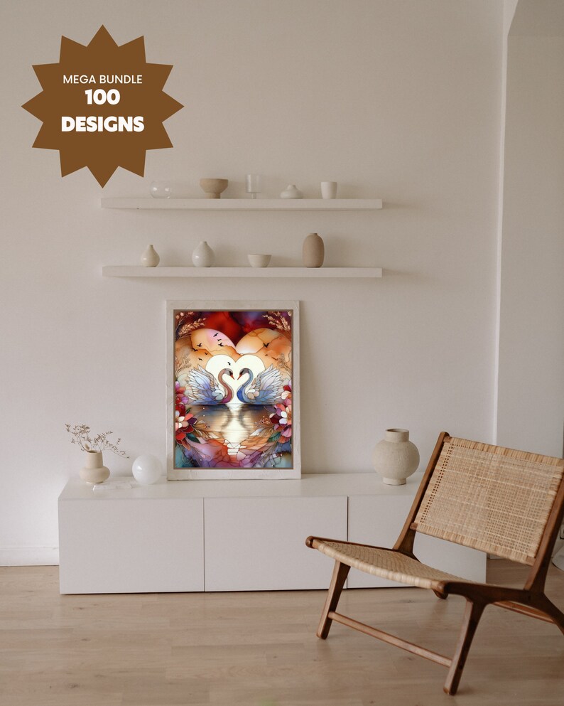 100 Printable Mega Bundle, Digital Prints, 100 MEGA BUNDLE SET, Gallery ...