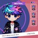 Vtuber Model Galaxy Boy Pngtuber Premade Model Png Tuber Vtuber Premade ...