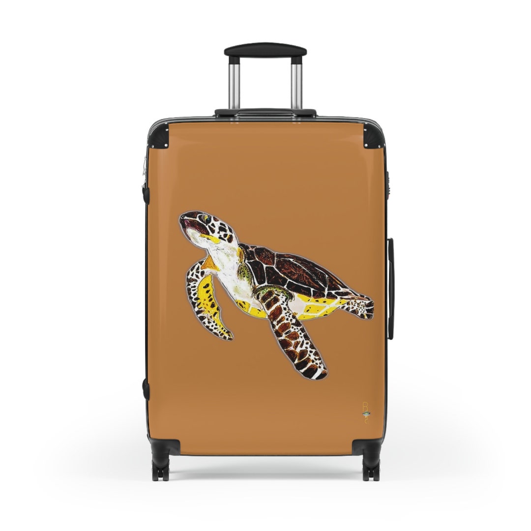 Suitcase Sea Turtle Suitcase Sea Turtle Suitcase Set - Etsy