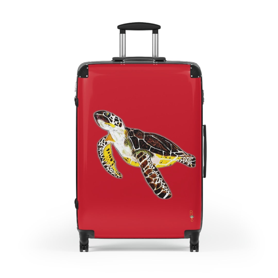 Suitcase Sea Turtle Suitcase Sea Turtle Suitcase Set - Etsy