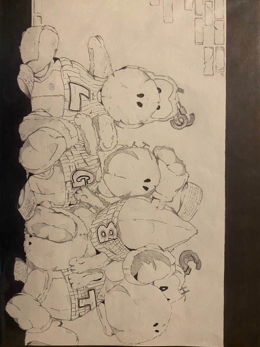 Yoshi Lgbt Original Art Done With Pencil and Marker this is - Etsy