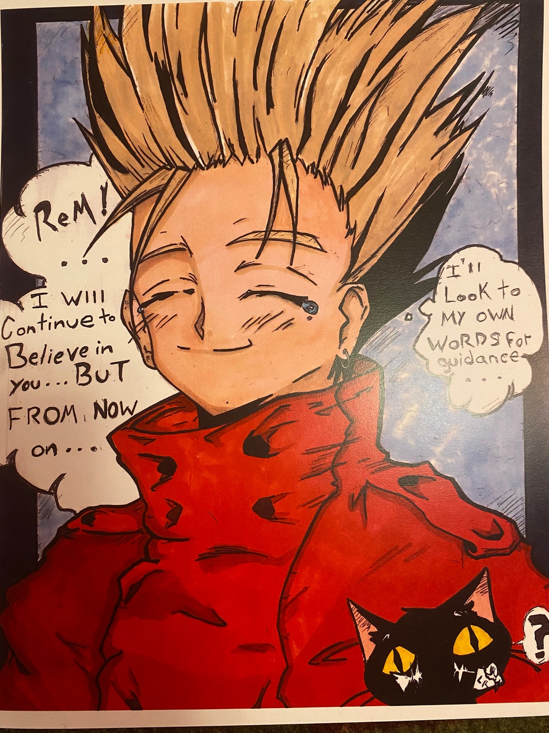 Trigun Vash the Stampede Art Print ! - Etsy