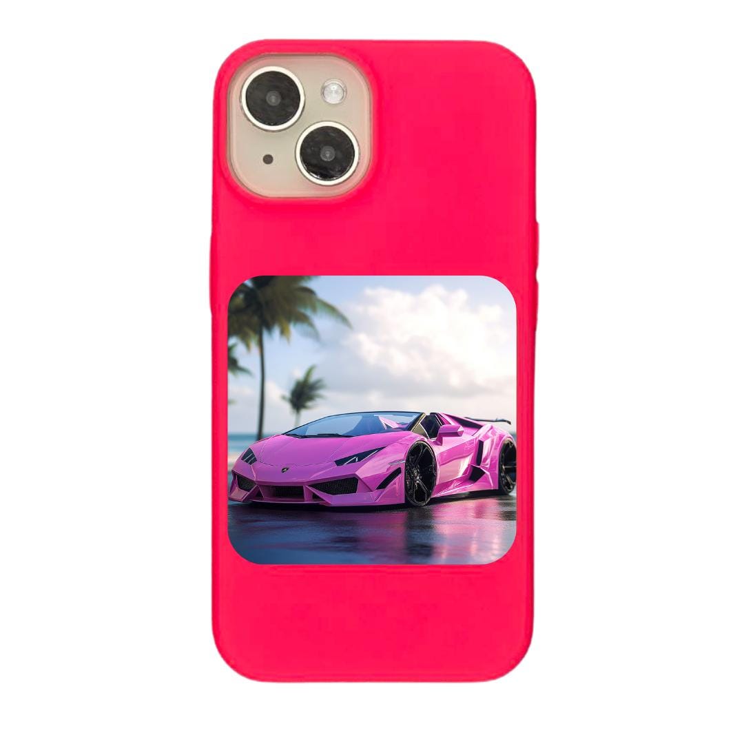 Lamborghini Aventador - Pink Fury Phone Case - Etsy