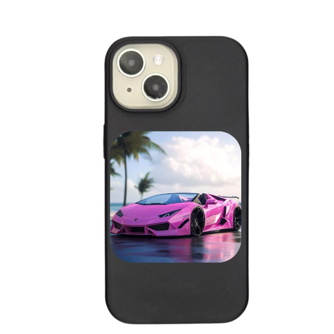 Lamborghini Aventador - Pink Fury Phone Case - Etsy