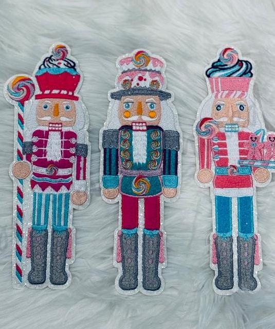 Nutcracker Patch Christmas Chenille Patches - Etsy