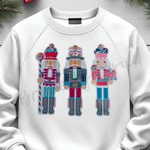 Nutcracker Patch Christmas Chenille Patches - Etsy