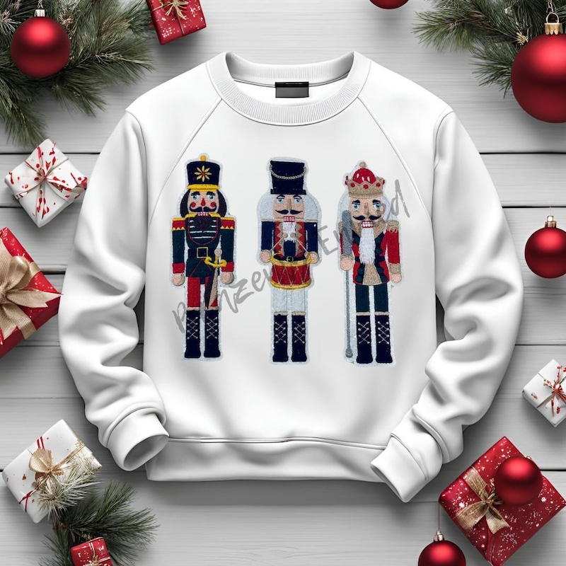 Large Nutcracker Patch Iron On - Etsy