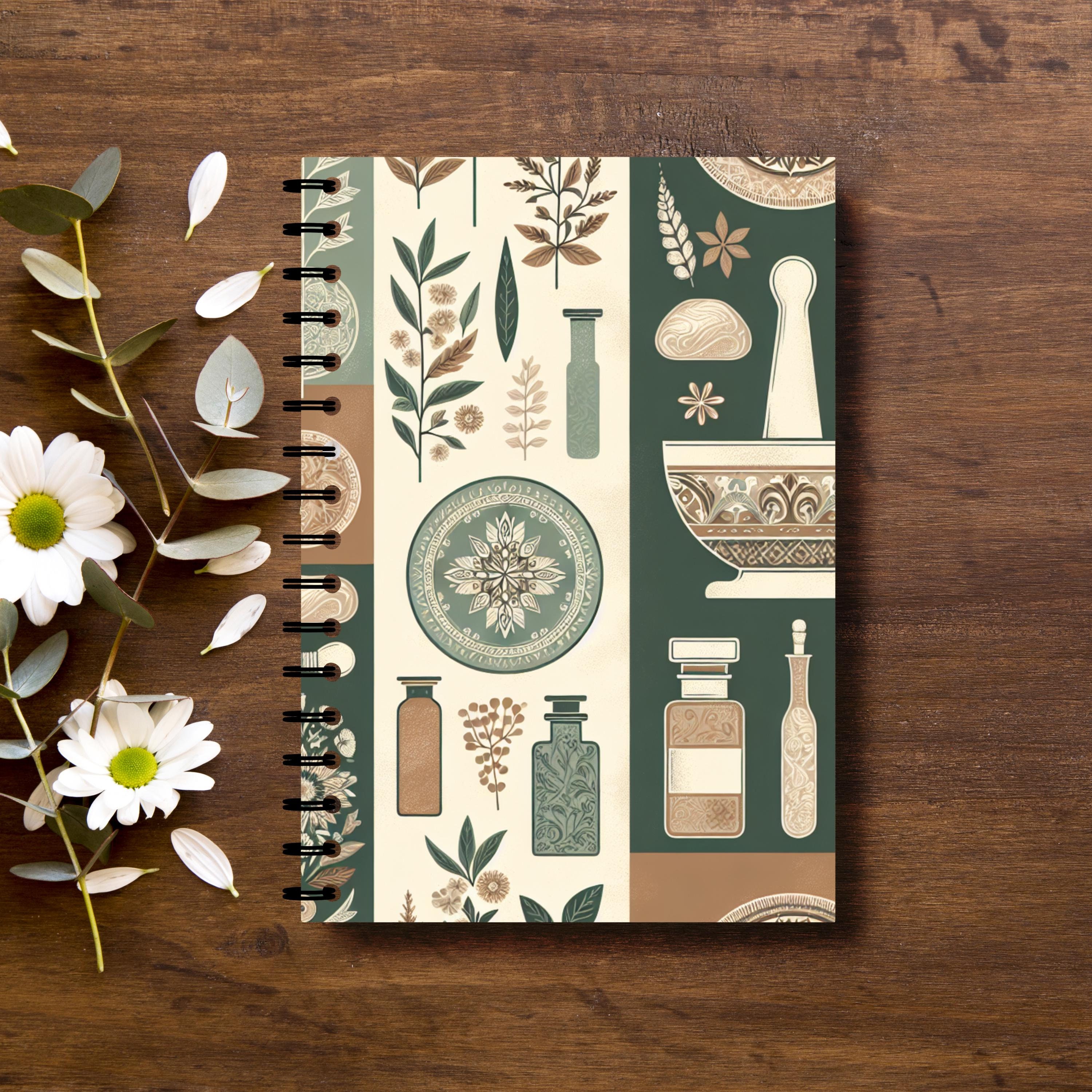 Boho Pharmacy Spiral Notebook, Pharmacy Technician Notes, Pharmacist ...
