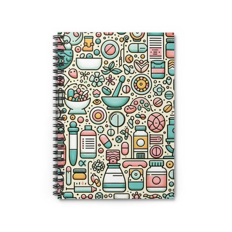 Pharmacy Spiral Notebook, Pharmacy Technician Notes, Pharmacist Gift ...