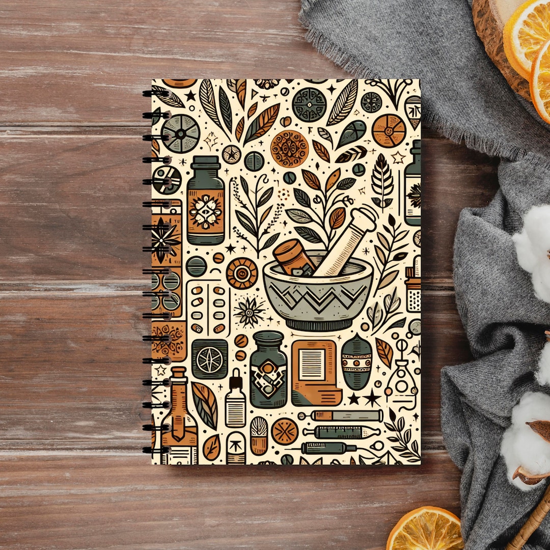 Boho Pharmacy Spiral Notebook, Pharmacy Technician Notes, Pharmacist ...