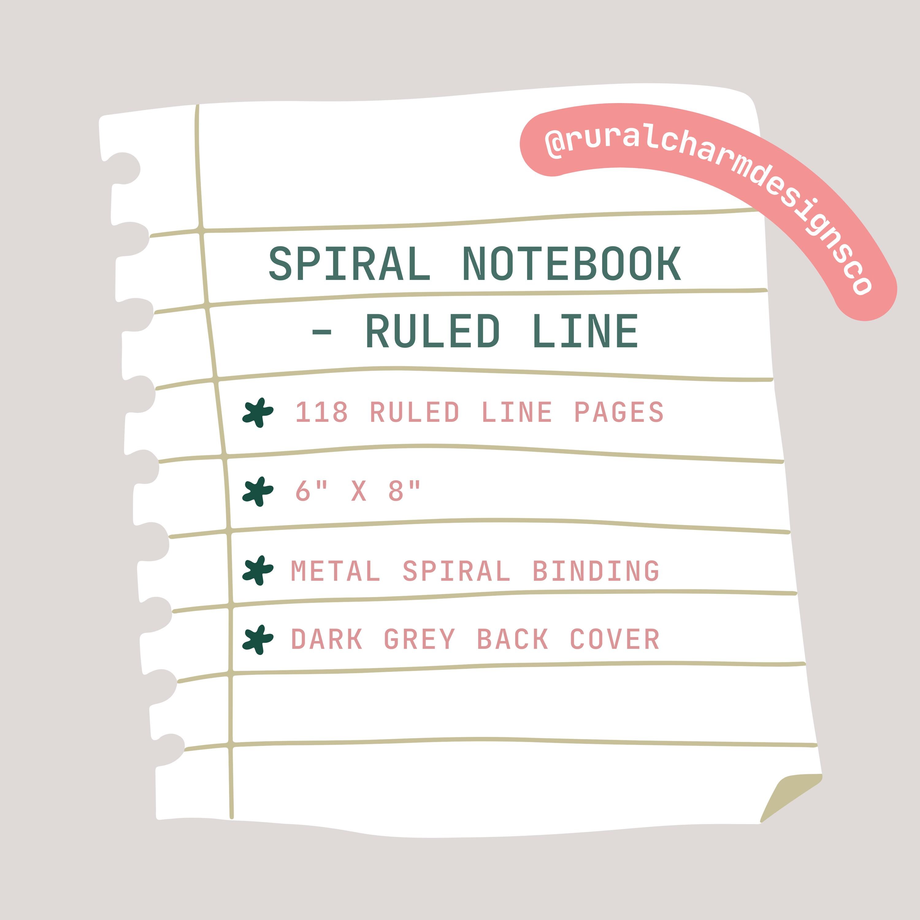 Coquette Bible Verse Spiral Notebook, Sermon Notes, Trendy Pink Church ...