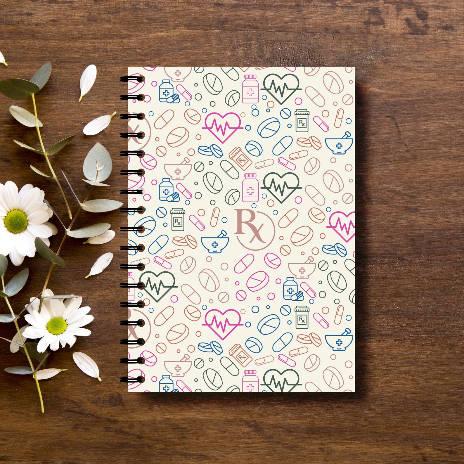 Pharmacy Spiral Notebook, Pharmacy Technician Notes, Pharmacist Gift ...