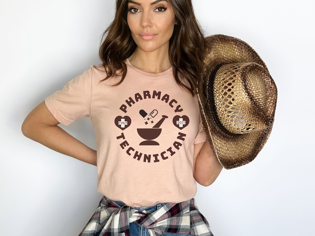 Custom Pharmacy Tech Shirt, Pharmacy Technician Gift, Pharmacy Squad ...