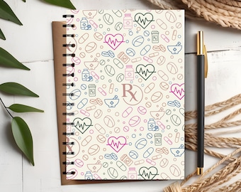 Pharmacy Spiral Notebook, Pharmacy Technician Notes, Pharmacist Gift ...