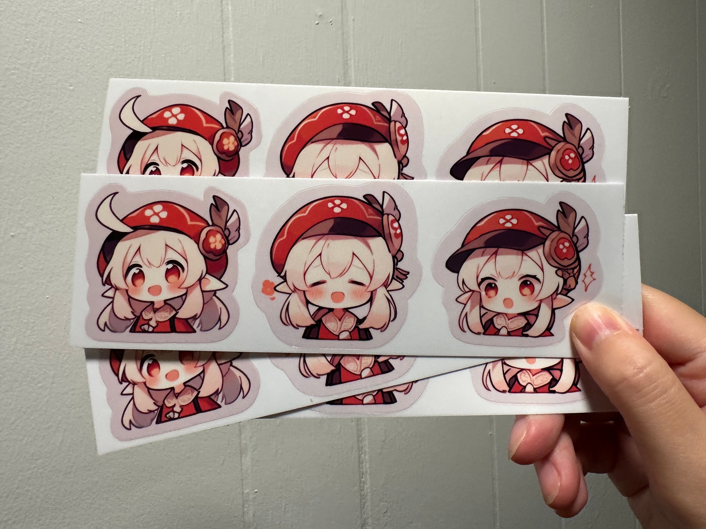 Stickers Chibi Klee Genshin Impact Kawaii Anime - Etsy
