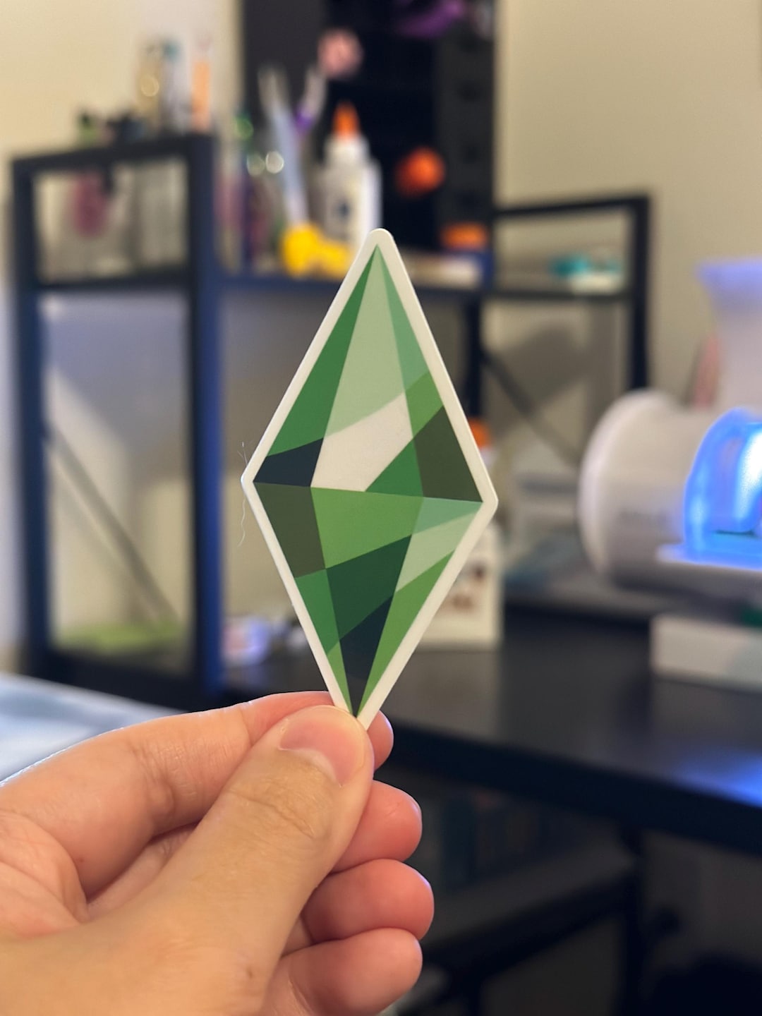 Sticker | Car Decal Bumper Sticker | the Sims 3, the Sims 4 | Plumbob ...