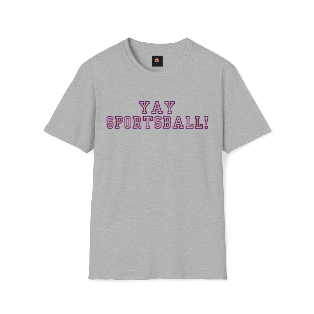 YAY Sportsball Unisex Softstyle T-shirt - Etsy