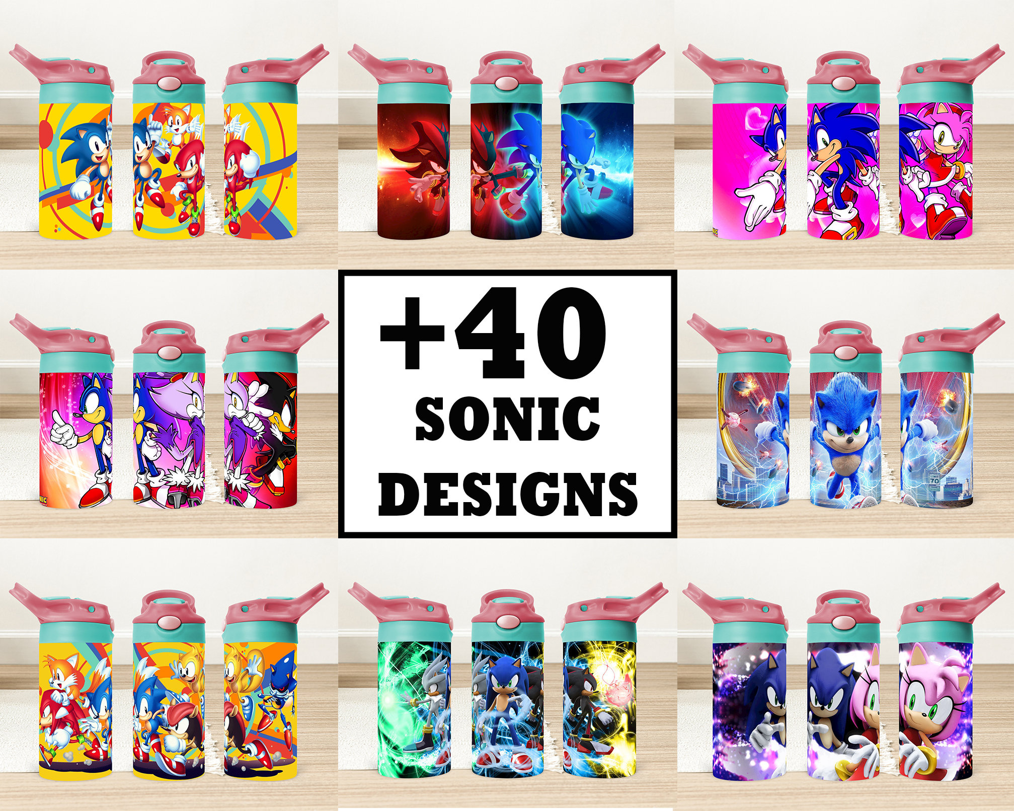 Sonic 12 Oz Sippy Cup Tumbler Wrap Bundle, Sonic Sippy Cup Tumbler ...