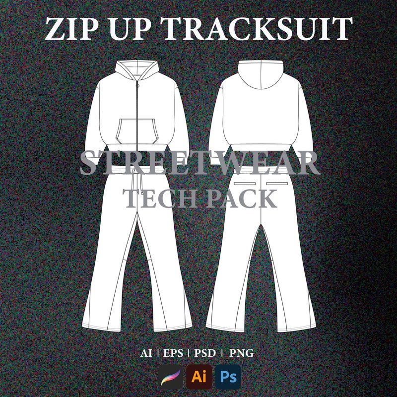 Flared Sweatpants Mockup - Etsy