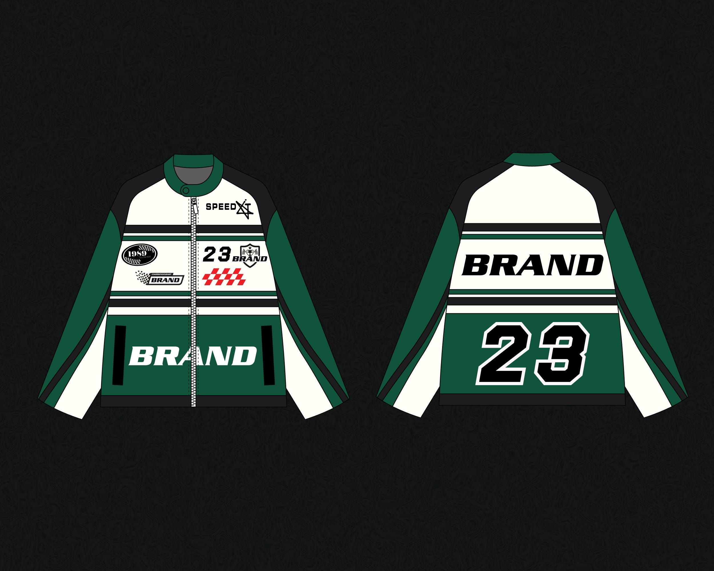 Biker Racing Jacket Vector Mockup Pack: Clothing Tech Pack (AI, PNG) - Etsy