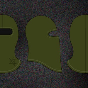 Balaclava Tech Pack Template: Streetwear Vector Mockup (AI, PNG) - Etsy