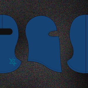 Balaclava Tech Pack Template: Streetwear Vector Mockup (AI, PNG) - Etsy