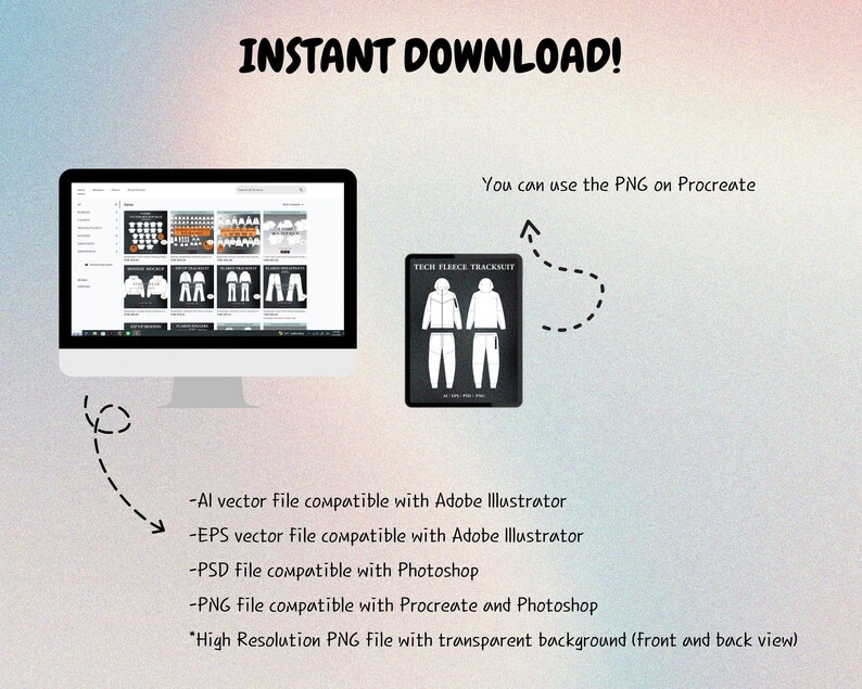 Streetwear Zip-up Tracksuit Vector Mockup Streetwear Clothing Mockup ...