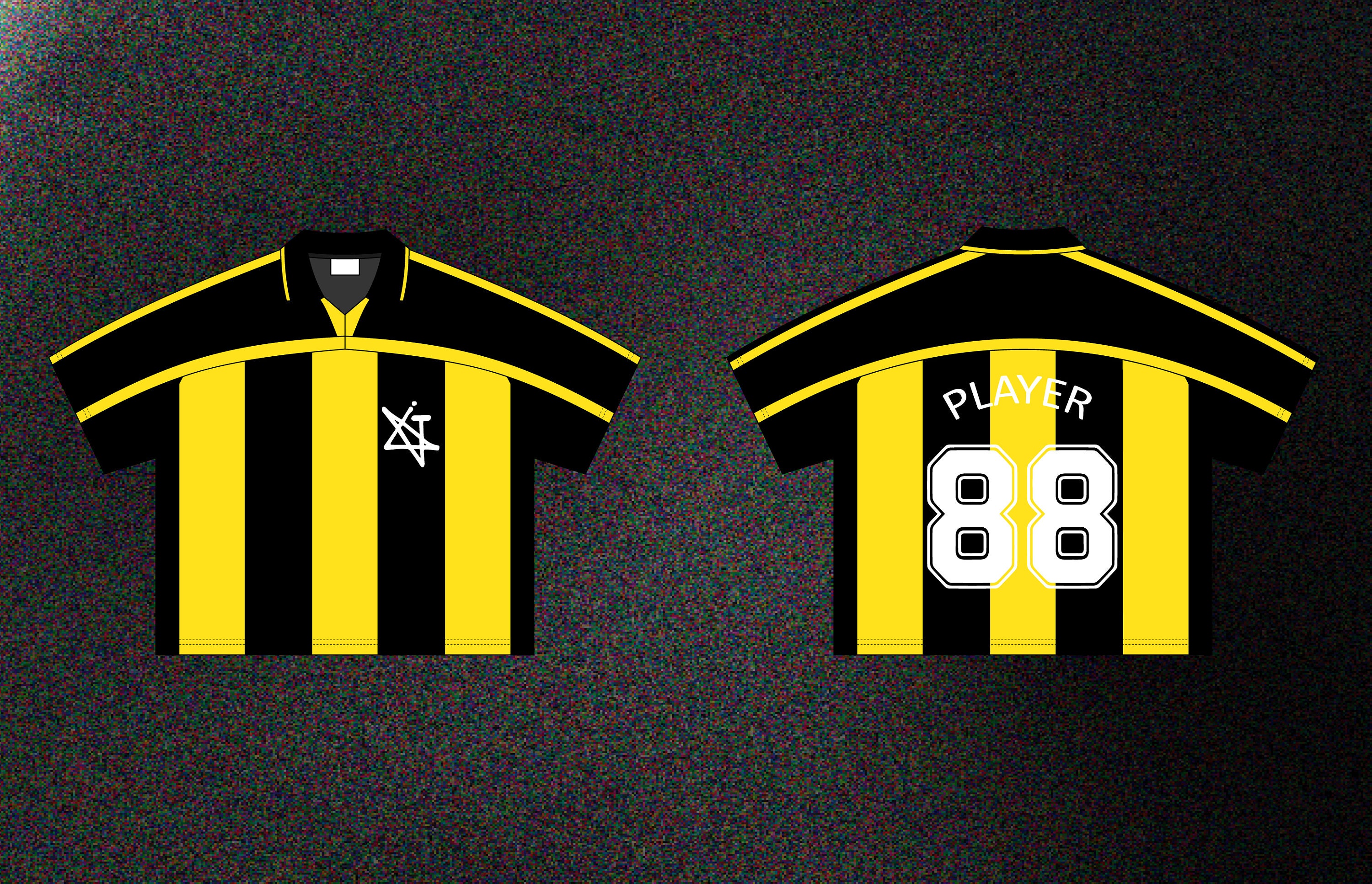 Streetwear Cropped Football Jersey Vector Mockup: Fashion Tech Pack (AI ...