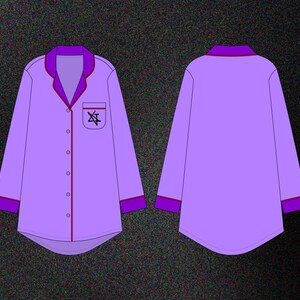 Sleepwear Pajama Dress Mockup Vector Pyjama Mockup Tech Pack Template ...