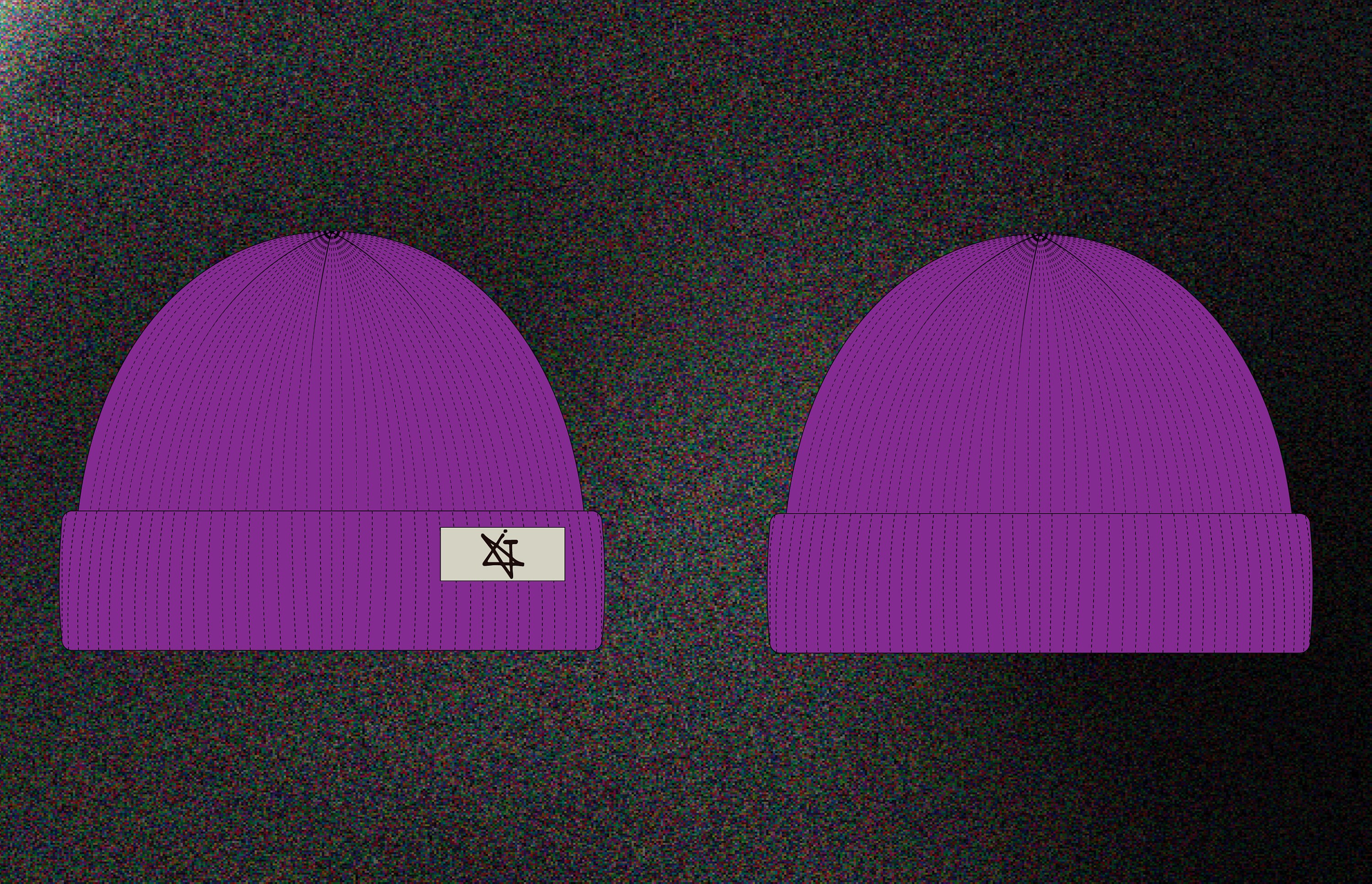 Beanie Vector Mockup Pack: Streetwear Tech Pack (AI, PNG) - Etsy