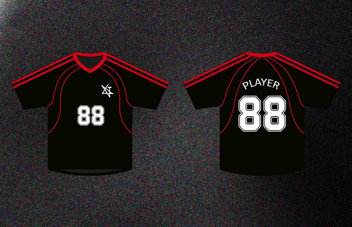 Soccer Jersey Mockup: Streetwear Tech Pack Template (AI, PNG) - Etsy