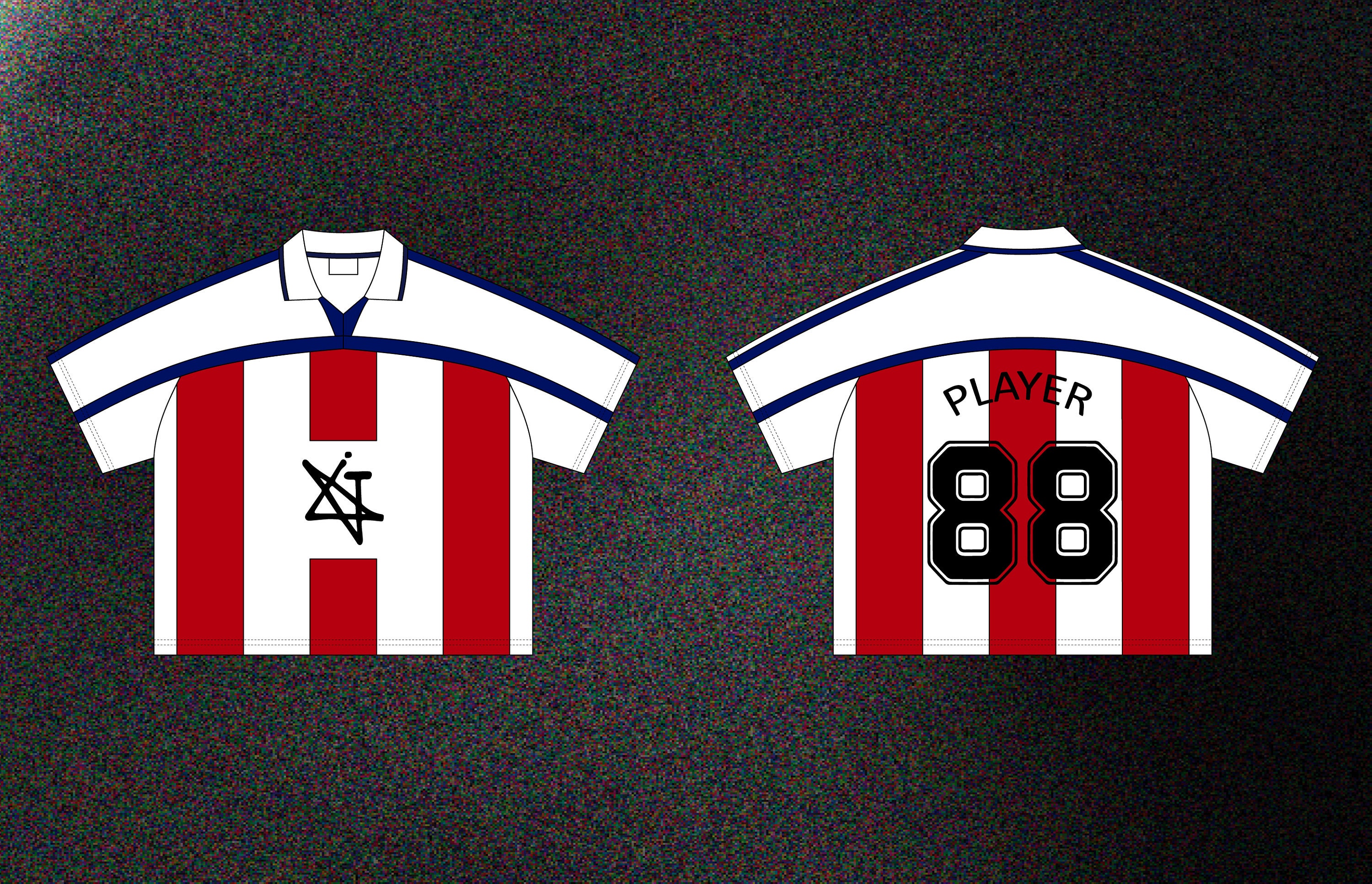 Streetwear Cropped Football Jersey Vector Mockup: Fashion Tech Pack (AI ...