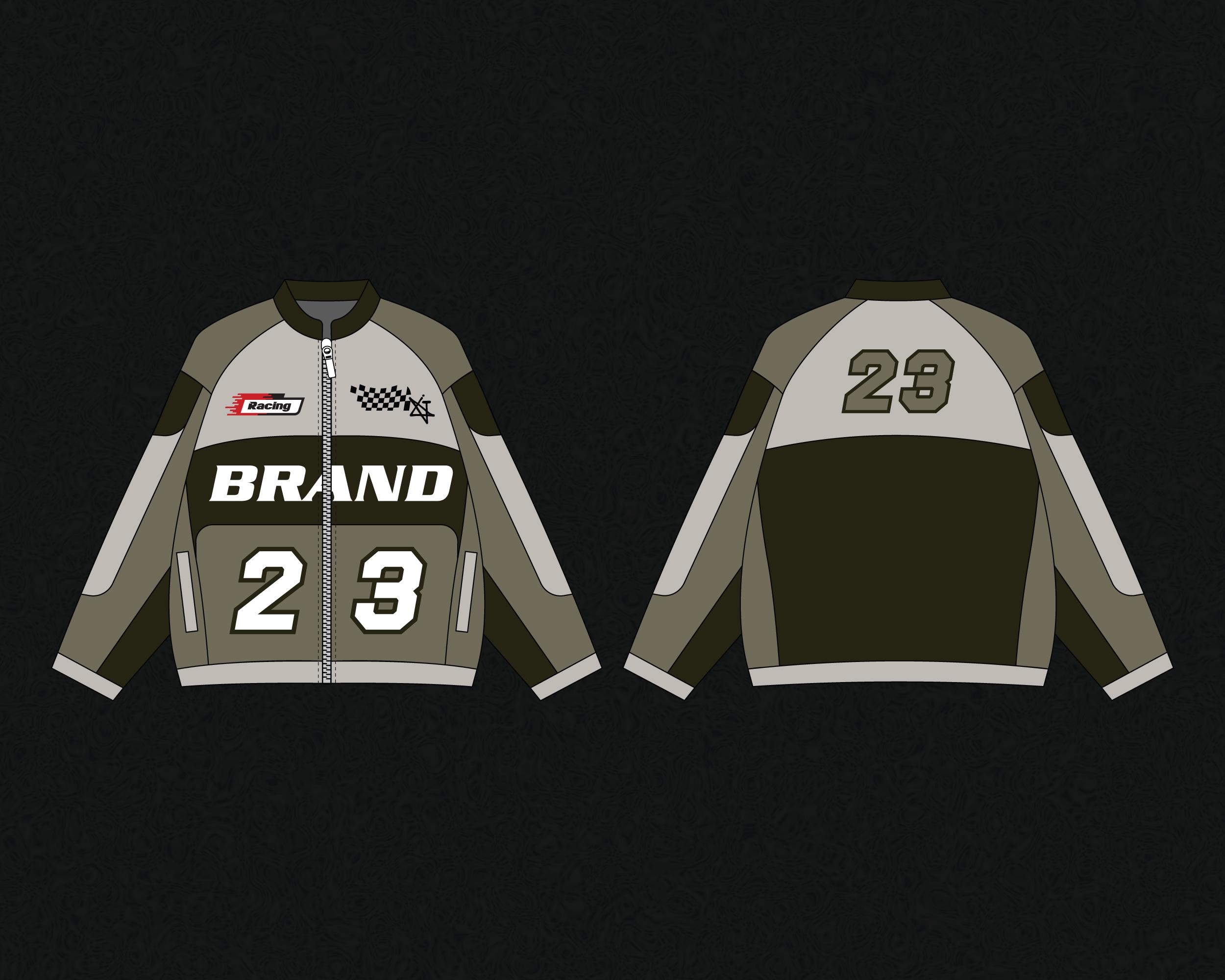 Biker Racing Jacket Vector Mockup Pack: Clothing Tech Pack (AI, PNG) - Etsy