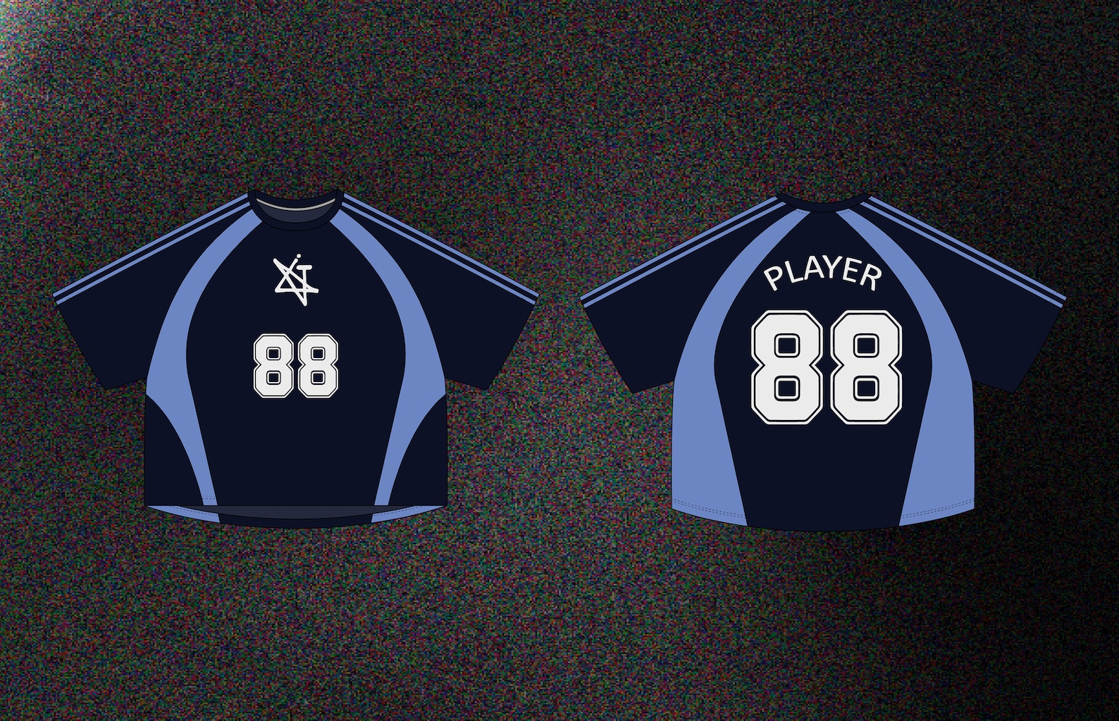 Cropped Football Jersey Mockup: Streetwear Fashion Tech Pack ...