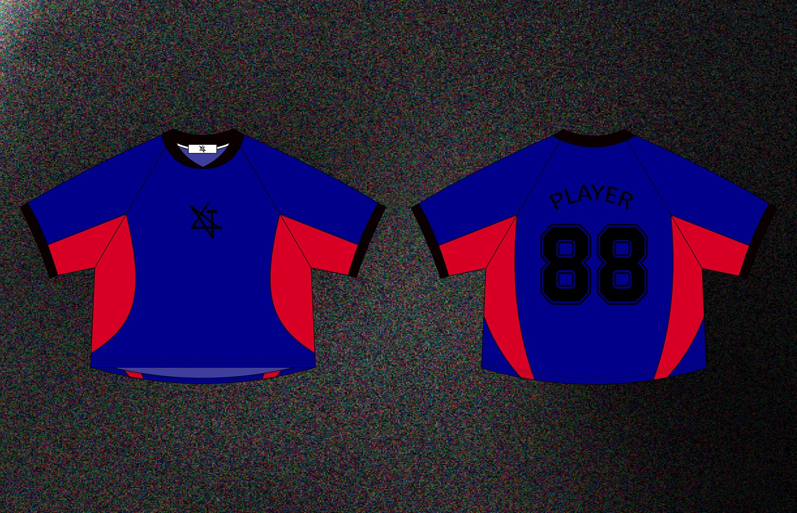 Cropped Football Jersey Vector Mockup: Streetwear Tech Pack (AI, PNG ...