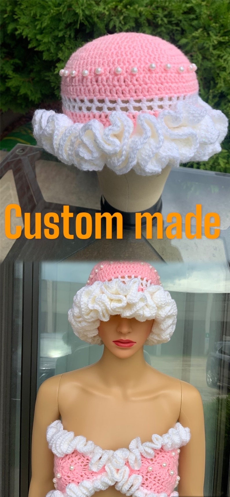 Crochet Ruffle Hats - Etsy