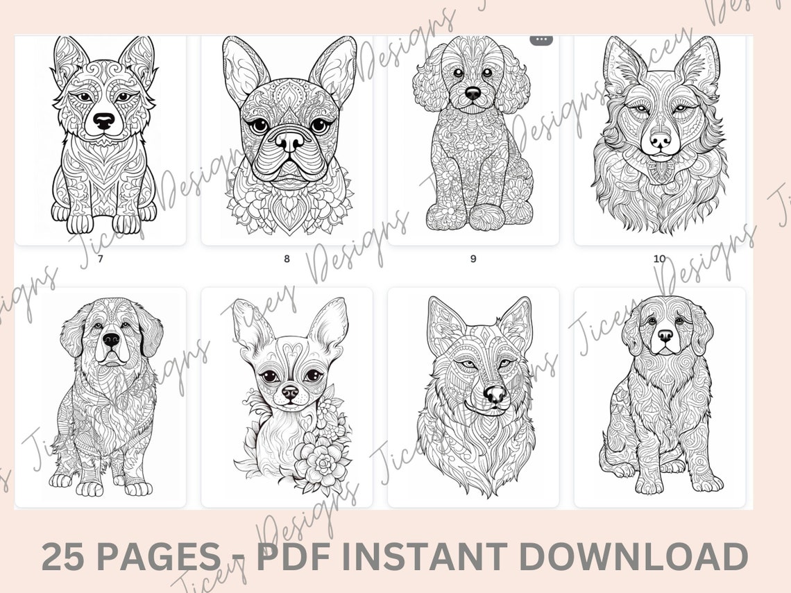 Mindfulness Mandala Coloring Book for Adults Printable PDF Download ...