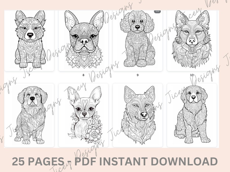 Mindfulness Mandala Coloring Book for Adults Printable PDF Download ...