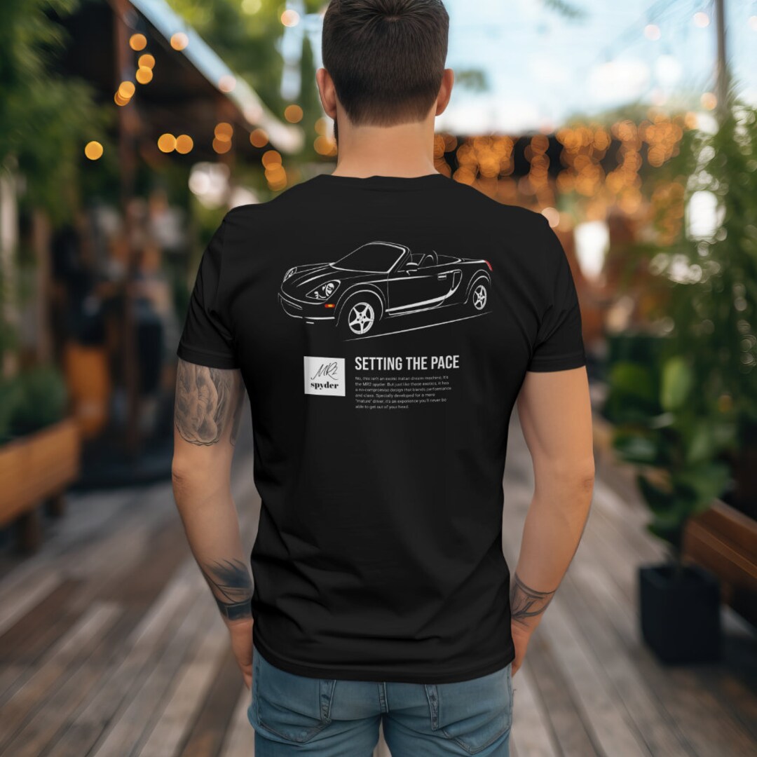 Mr2 Spyder Car T-shirt / Exotic Car / JDM Sports Car/ Toyota MR2 Spyder ...