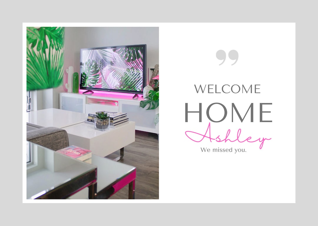 Welcome Home Cards Welcome Back Cards Housewarming Notes - Etsy