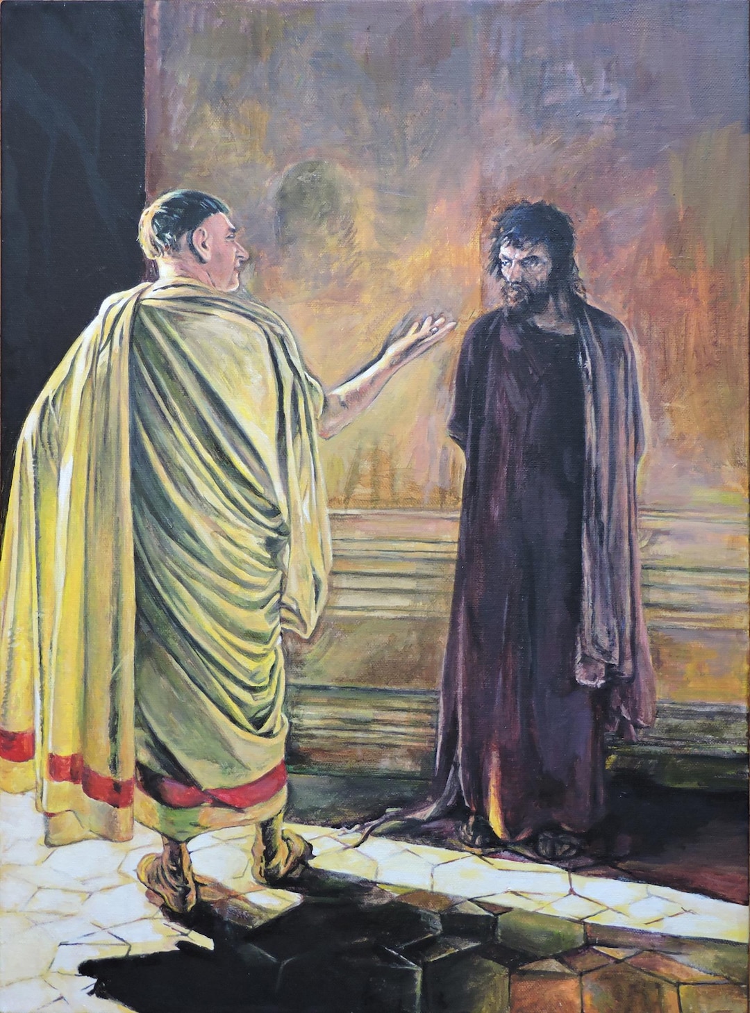 What is Truth Christ and Pilate. Museum Quality Hand-painted Oil ...