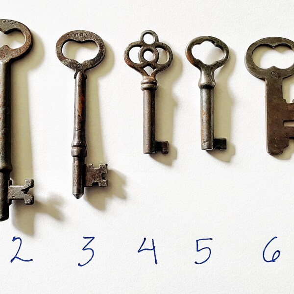 Skeleton Key Art - Etsy