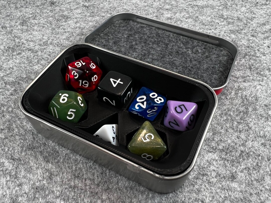 3D Printed Dice Tray Insert for Altoids Tin - Etsy