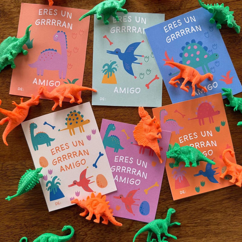 Spanish San Valentin Card - Etsy