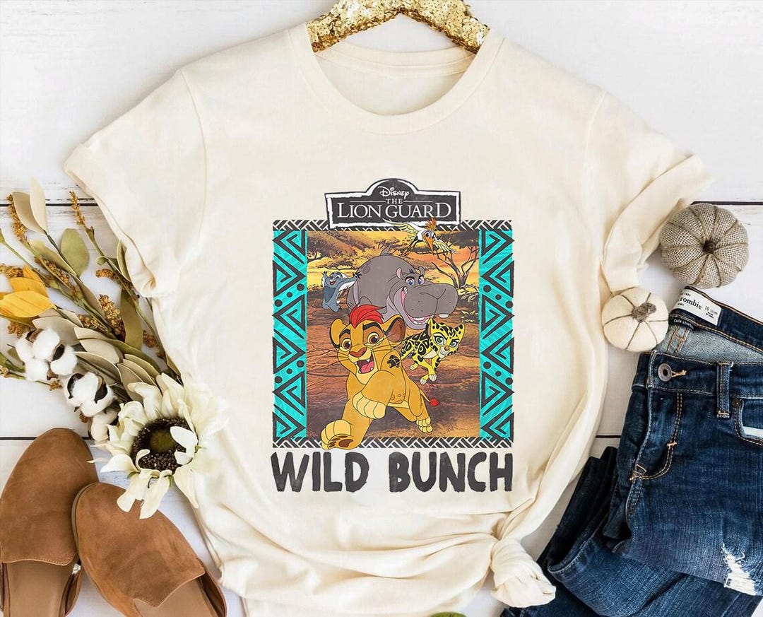 Disney the Lion Guard Wild Bunch T-shirt, Comfort Color, Disneyland ...