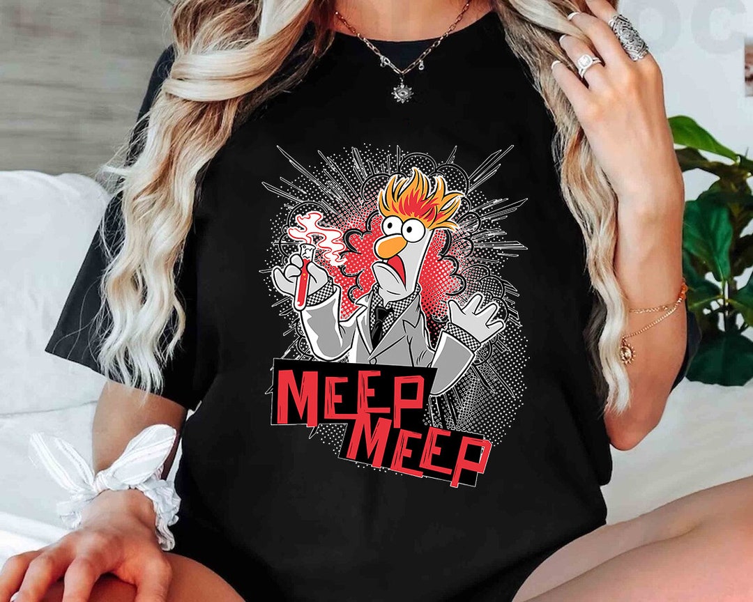 Disney the Muppets Beaker Meep Meep T-shirt, the Muppets Shirt ...