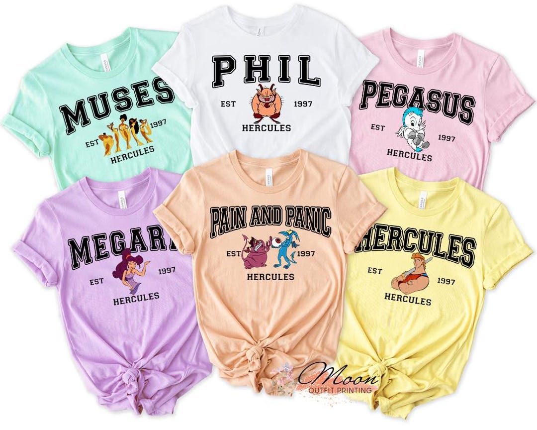 Personalized Disney Hercules Characters Est 1997 Megara Muses Phil ...