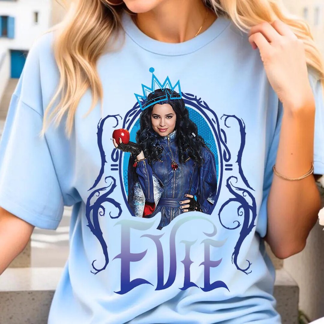 Disney Descendants Evie Poison Apple Graphic Design Shirt, Comfort ...