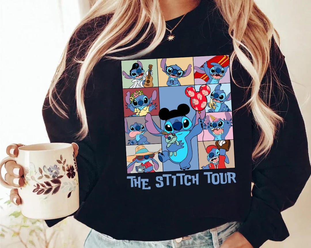 Disney Lilo and Stitch Tour Shirt, the Stitch Lover Shirt, Comfort ...