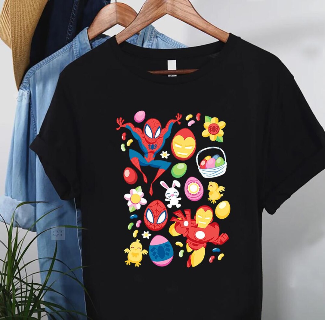 Marvel Avengers Superhero Easter Spider Man Iron Man Easter Baskets ...